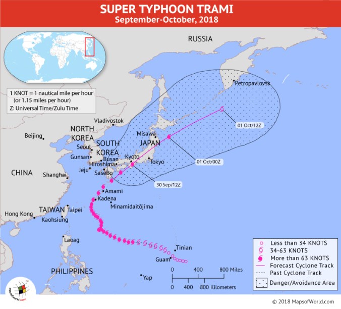 Typhoons on my mind, the extraordinary 2018 season in Japan | Elemental ...